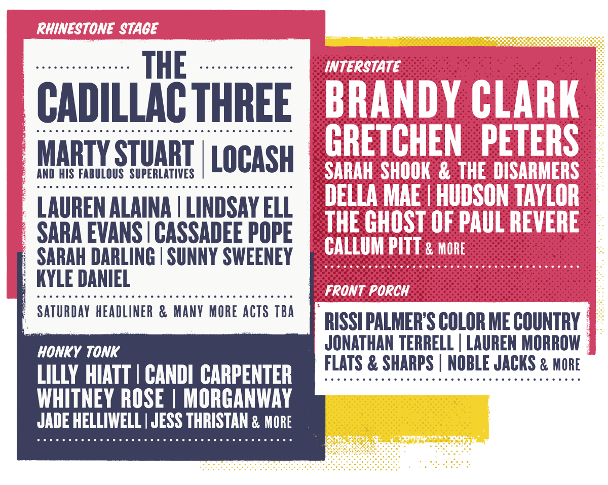 The Long Road Festival: The Cadillac Three, Marty Stuart, Brandy Clark ...