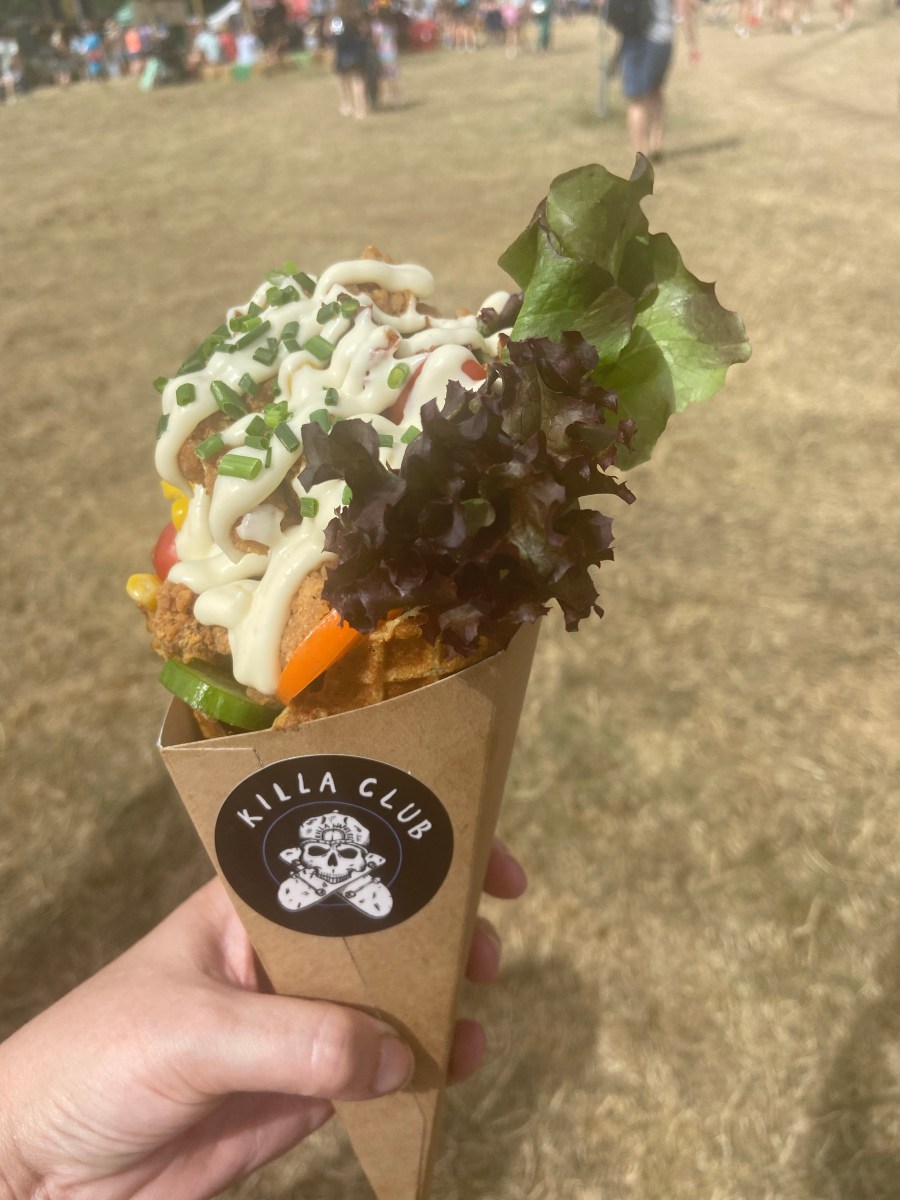 The Big Feastival Food: Killa Waffles – Southern Fried Chicken in a ...