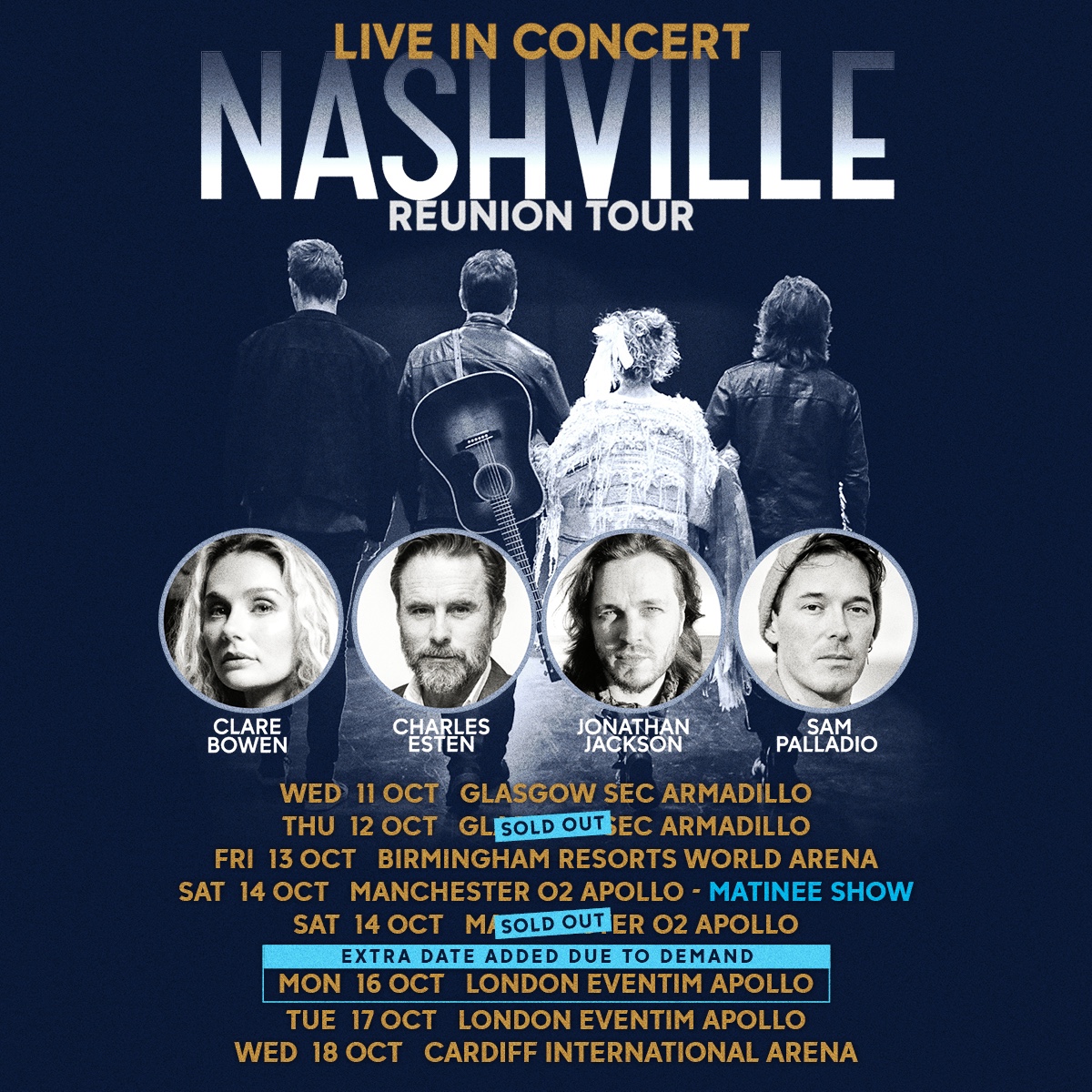“NASHVILLE” THE REUNION TOUR – EXTRA DATES INCLUDING LONDON EVENTIM ...