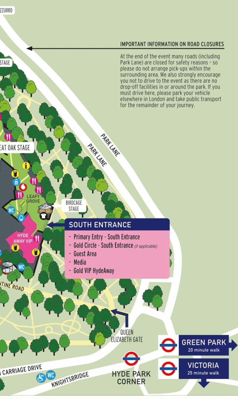 BST Hyde Park: VIP HydeAway – What Is It Like? What Is There? and Is It ...