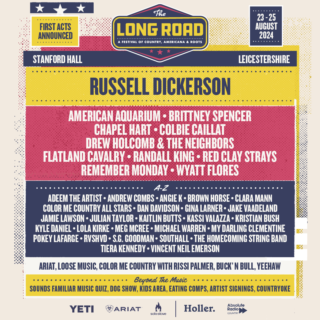 The Long Road Festival 2024 – Line Up Includes Russell Dickerson ...